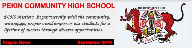 September Newsletter | Pekin Community High School District #303